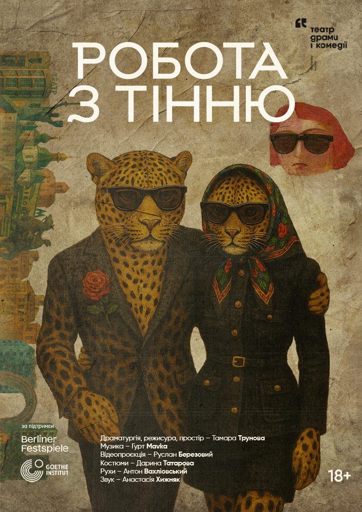 Робота з Тінню. Театр драми і комедії «На лівому березі» 2026-01-08 18:00 (, InStock) у Kyiv ...